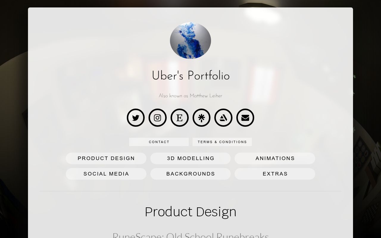 Uber's RuneScape Portfolio